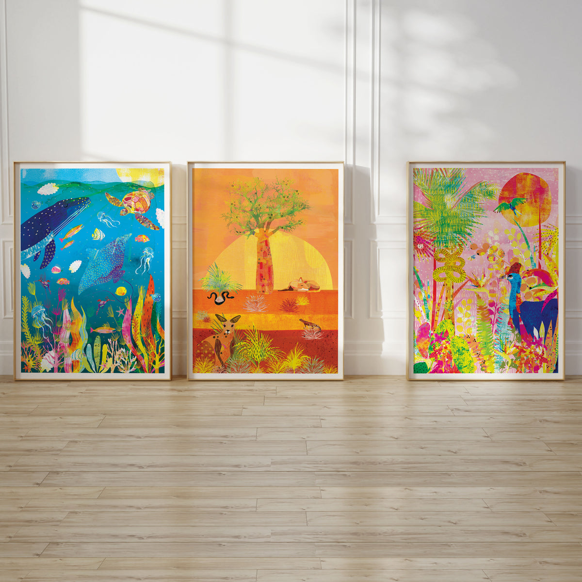 Colour Pop Art Prints | Braw Paper Co